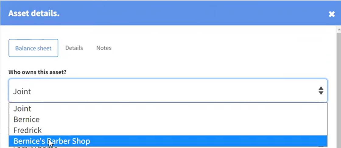 Create Sub-Balance Sheets – FamilyPro